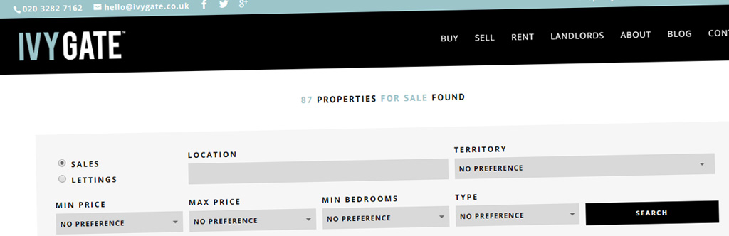 Ivy Gate Estate Agency launches website powered by Property Hive