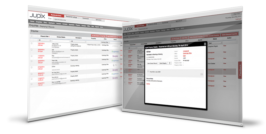 Export Jupix Enquiries Add On | Property Hive For WordPress