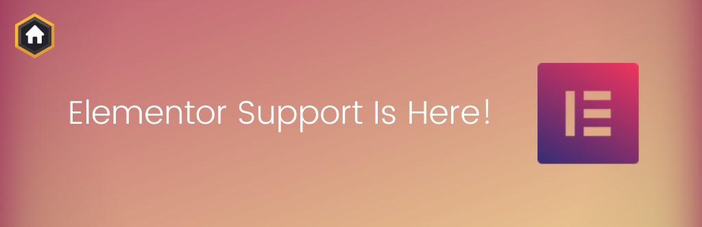 Elementor Support Has Arrived | Property Hive For WordPress