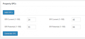 EPC Graph Generator | Property Hive For WordPress