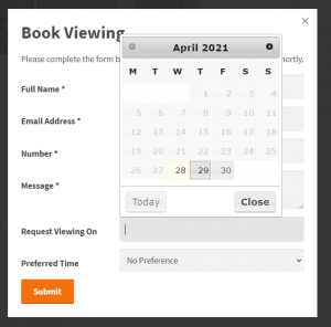 New Add On: Viewing Request | Property Hive For WordPress