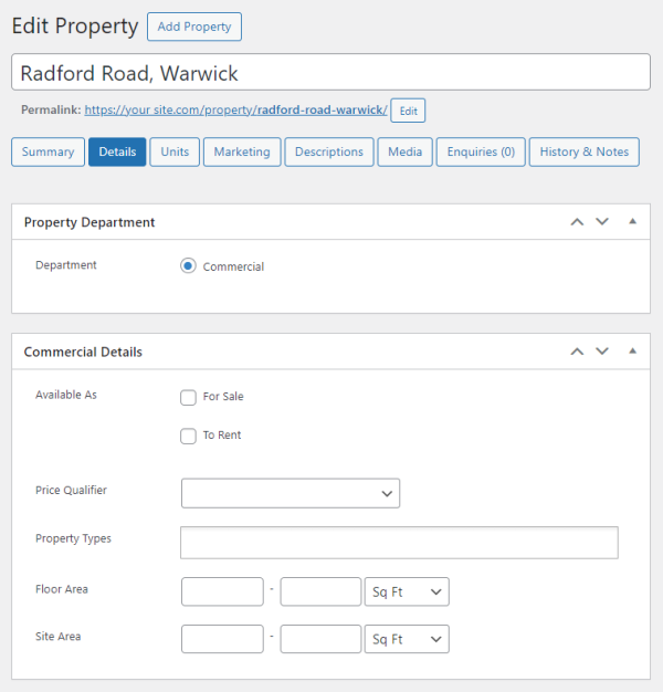 How to List Commercial Properties with Property Hive